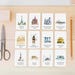 12 World Landmarks Flashcards | Montessori Geography Cards for Kids ...