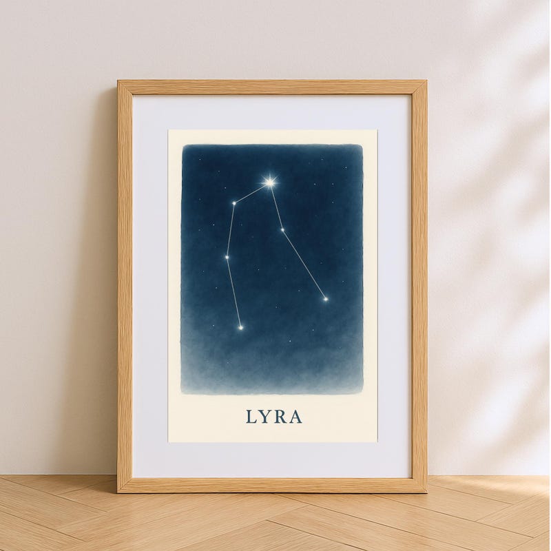 Lyra Constellation - Etsy