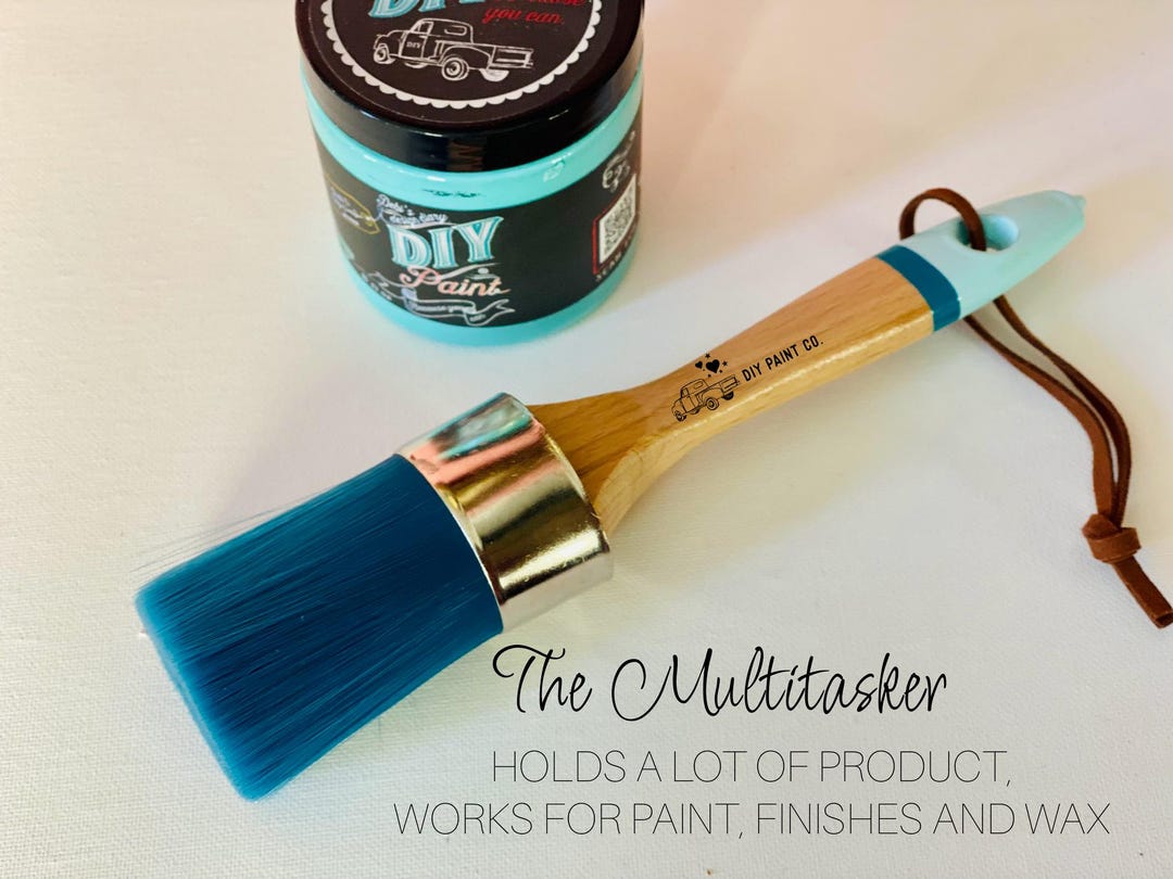 The Multitasker Diy Paint Brush, All-in-one Round Brush for Paint ...