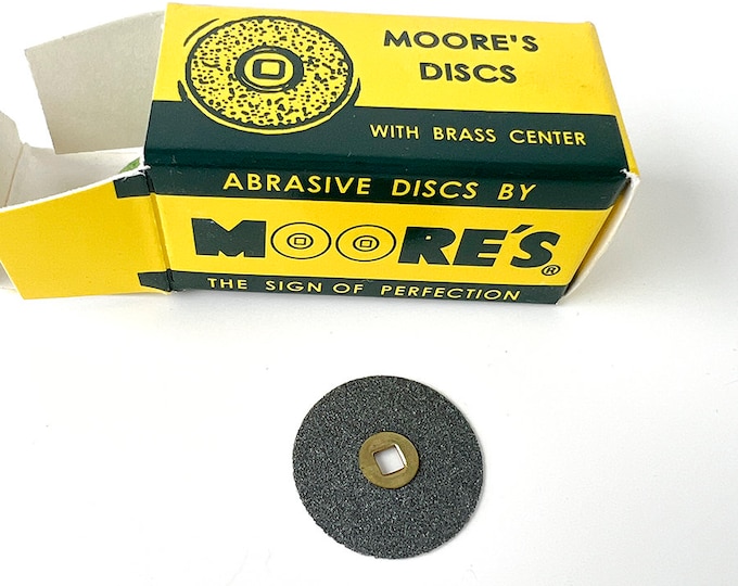 Moore's Abrasive Discs Fine Grit for Jewelry Making • Jewelry Supplies ...