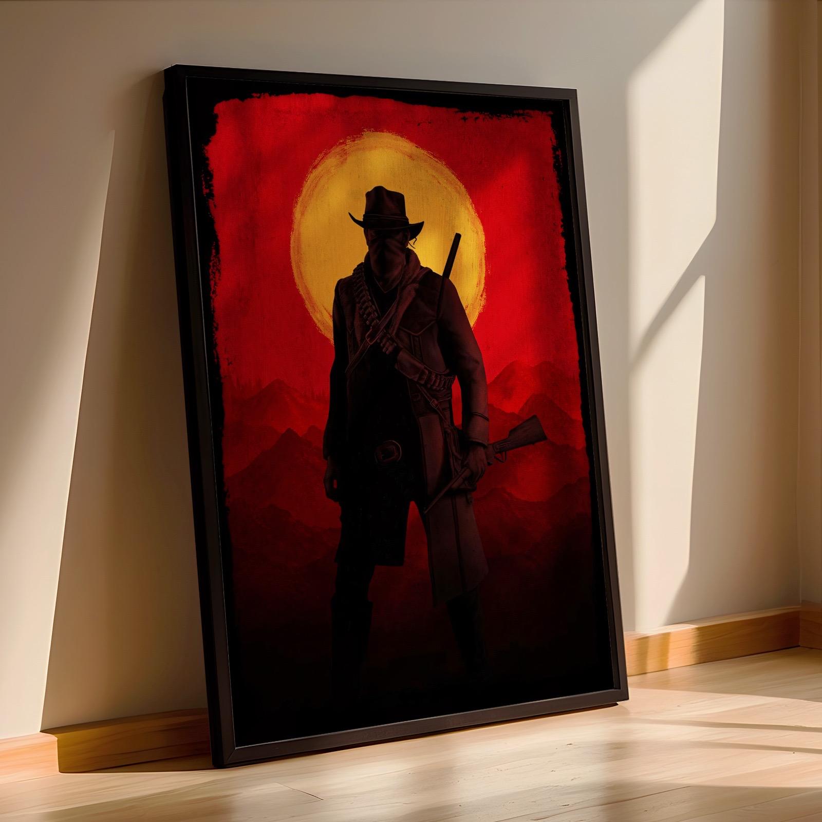 7 Different Arthur Morgan Poster Wall Art, John Marston Dutch Micah ...