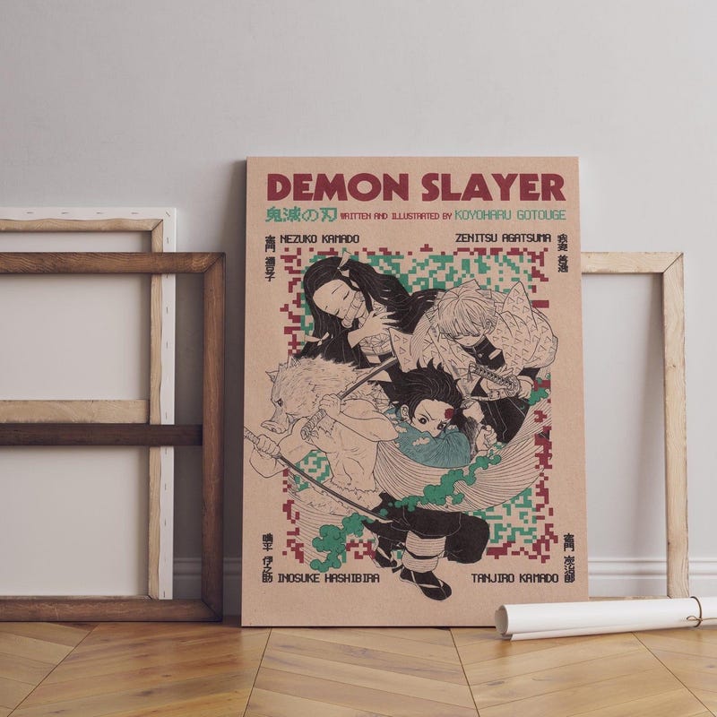 Demon Slayer Posters - Etsy