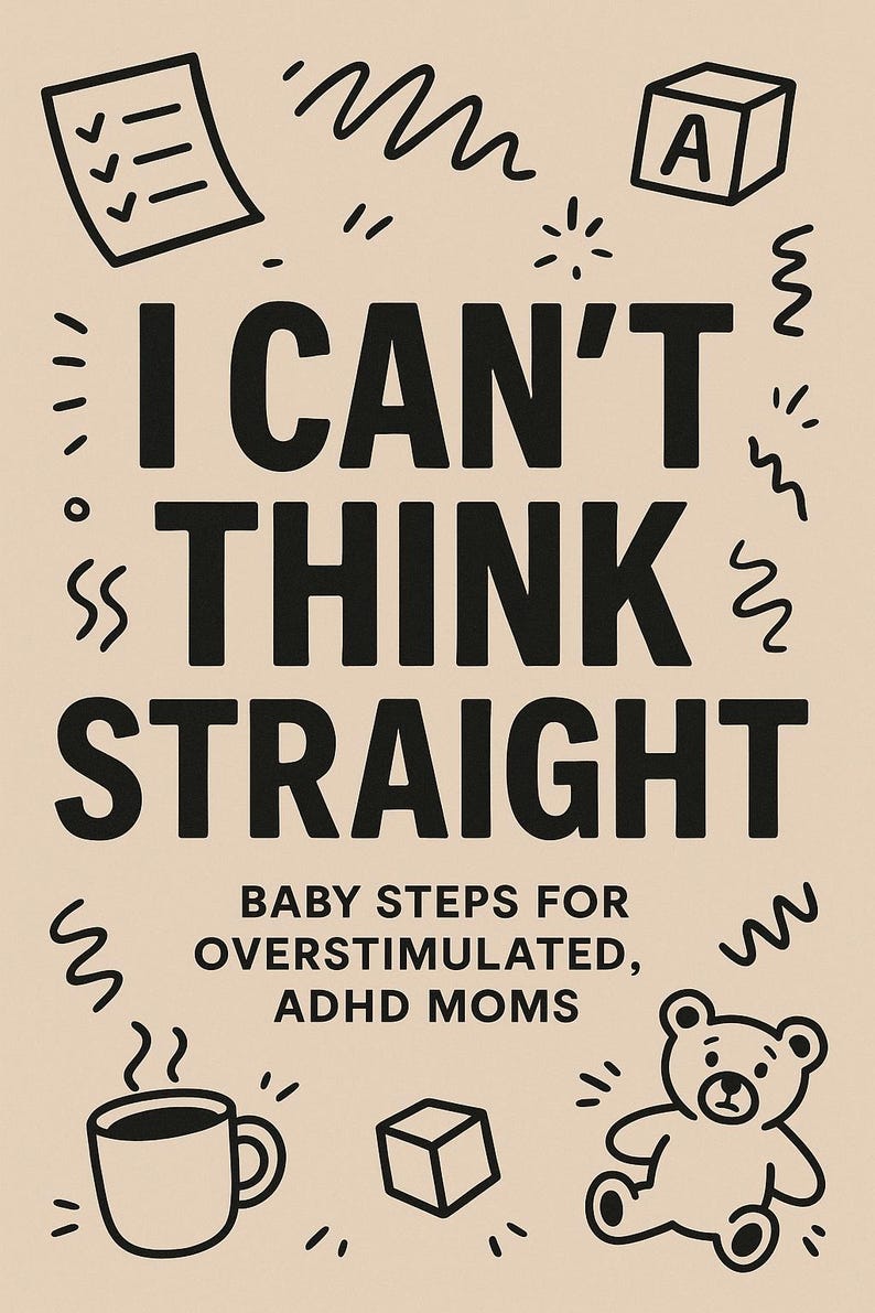 ADHD Mom | Digital Mental Load Support for Overwhelmed Moms - Etsy