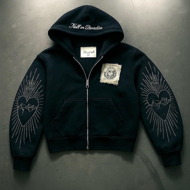 Zipper Hoodies Men Y2k - Etsy