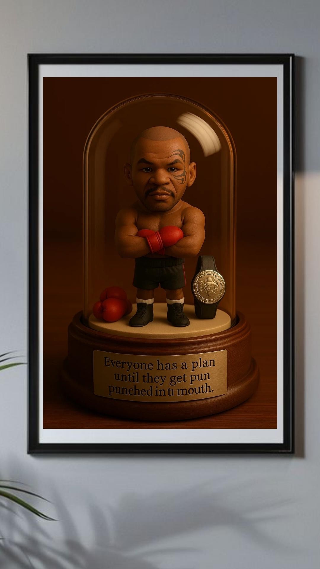 Motivational Wall Art | 3 Sets Boxing Legends Quote Prints | Fighter ...