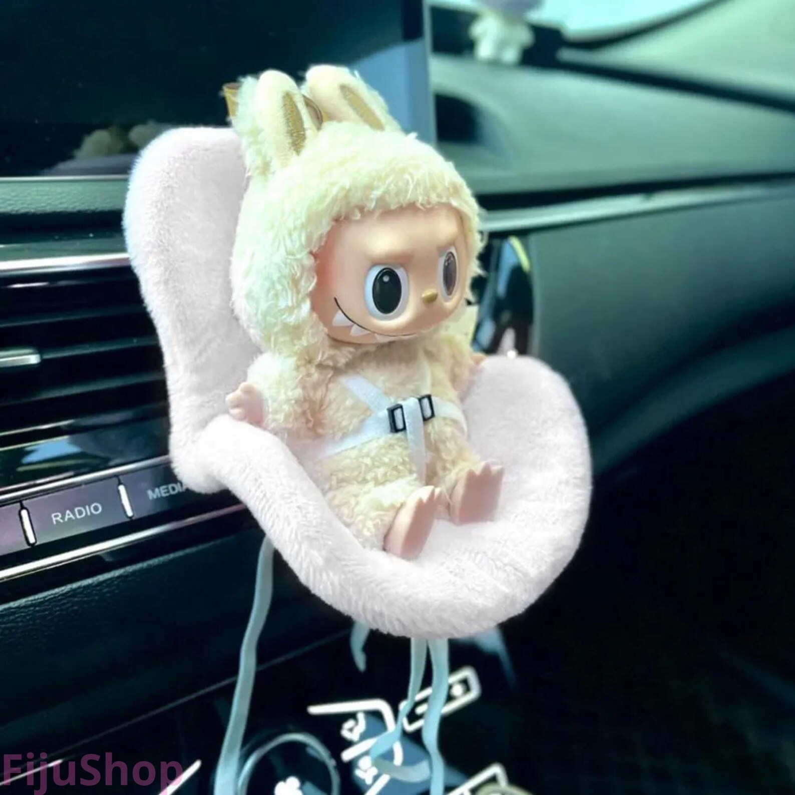 Labubu Car Seat, Labubu Accessories, Kawaii Labubu Carseat, Labubu ...