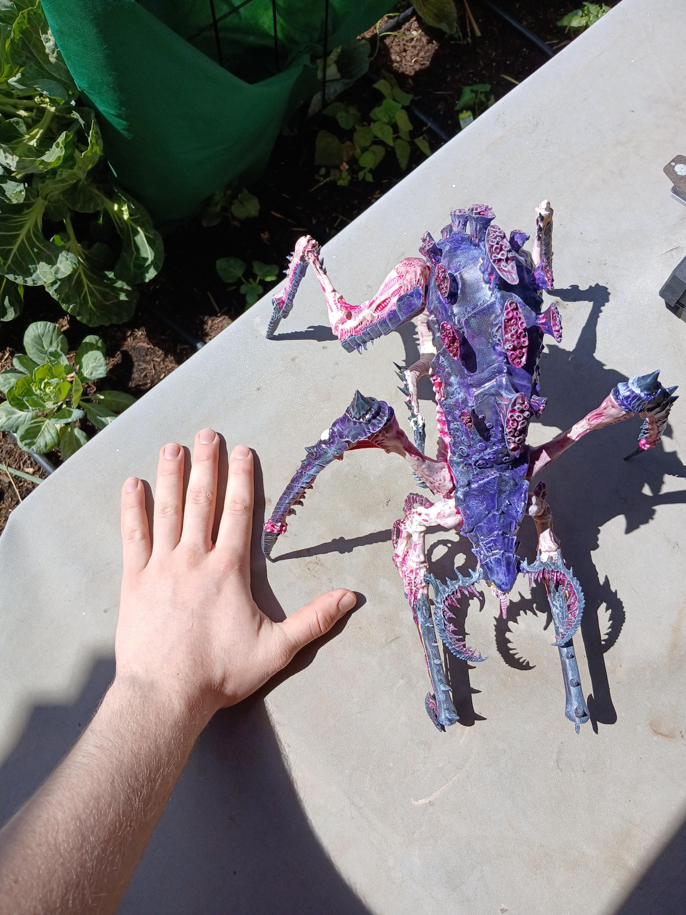 Hierophant Bio Titan Warhammer 40k Hive Fleet Leviathan, Tyranids ...