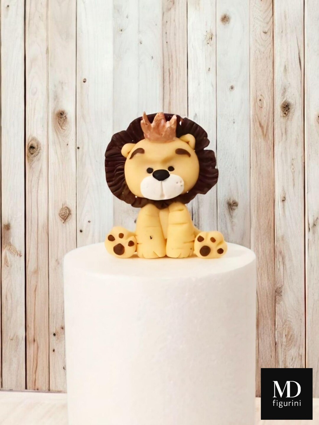 Fondant Figure "simba the Lion" – Edible Lion Cake Decoration ...