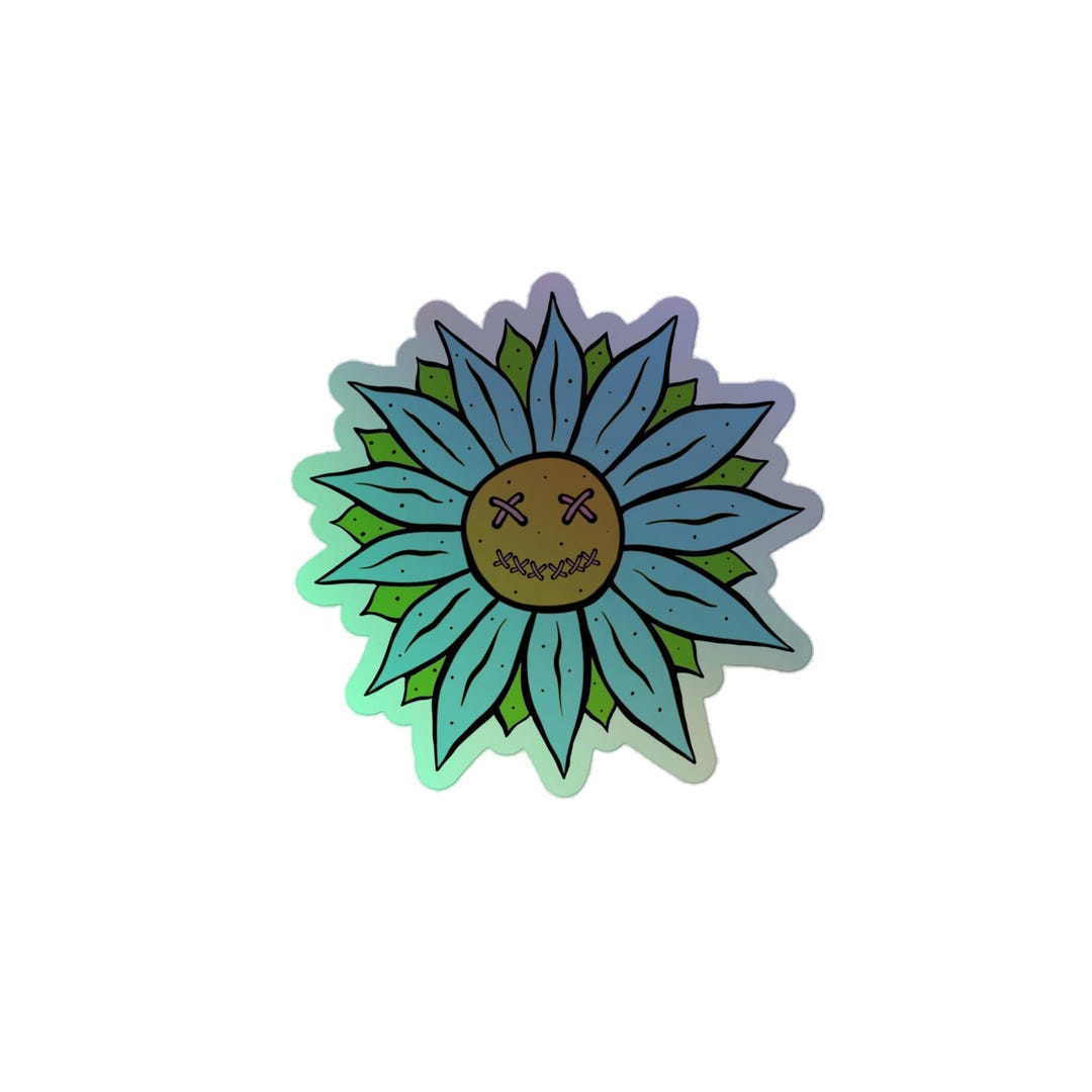 Life is a Dandy -hand Drawn Vintage Retro Style Smiling Indie Flower ...
