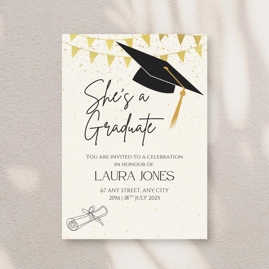 Graduation Party Invitation | Graduation Celebration | Graduate Invite ...
