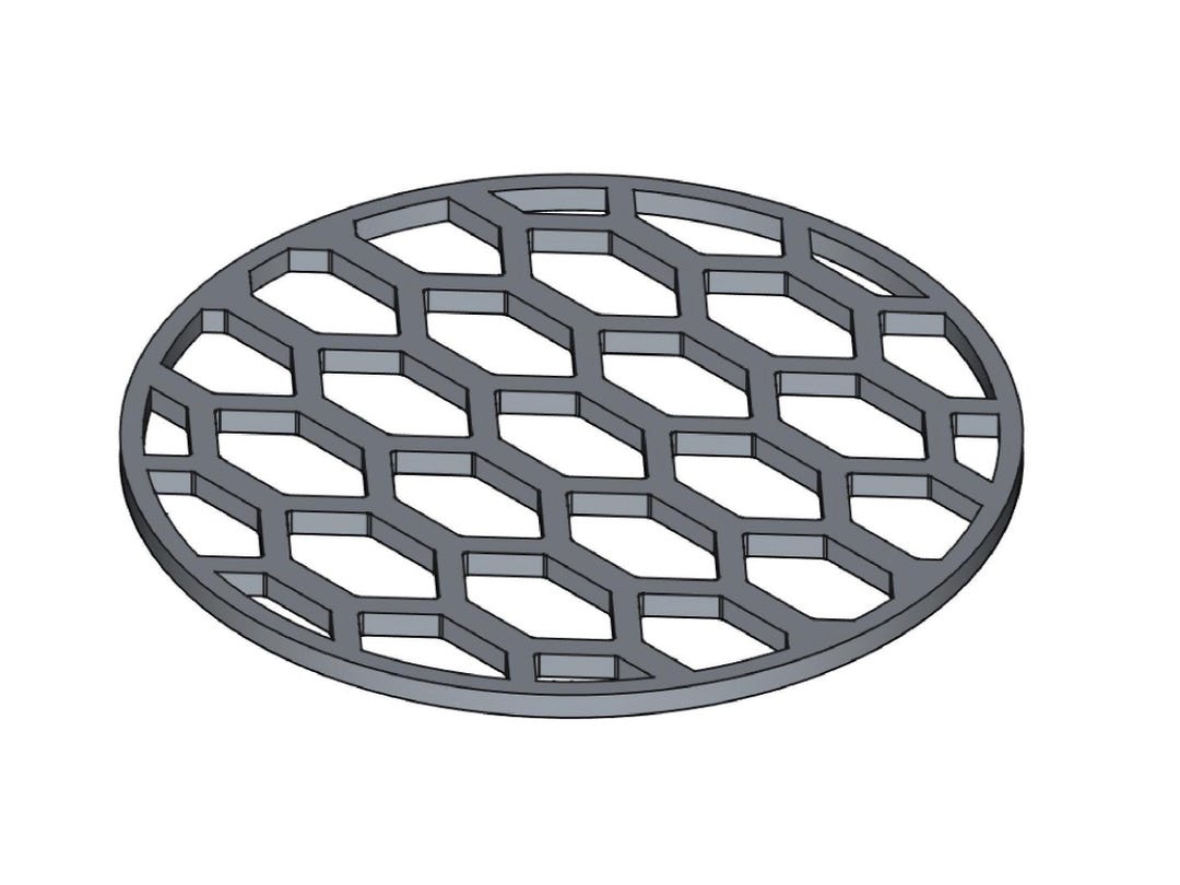 CNC DXF File for Plasma Laser Waterjet Cutting - Hexagon Snorkel Tip - Etsy