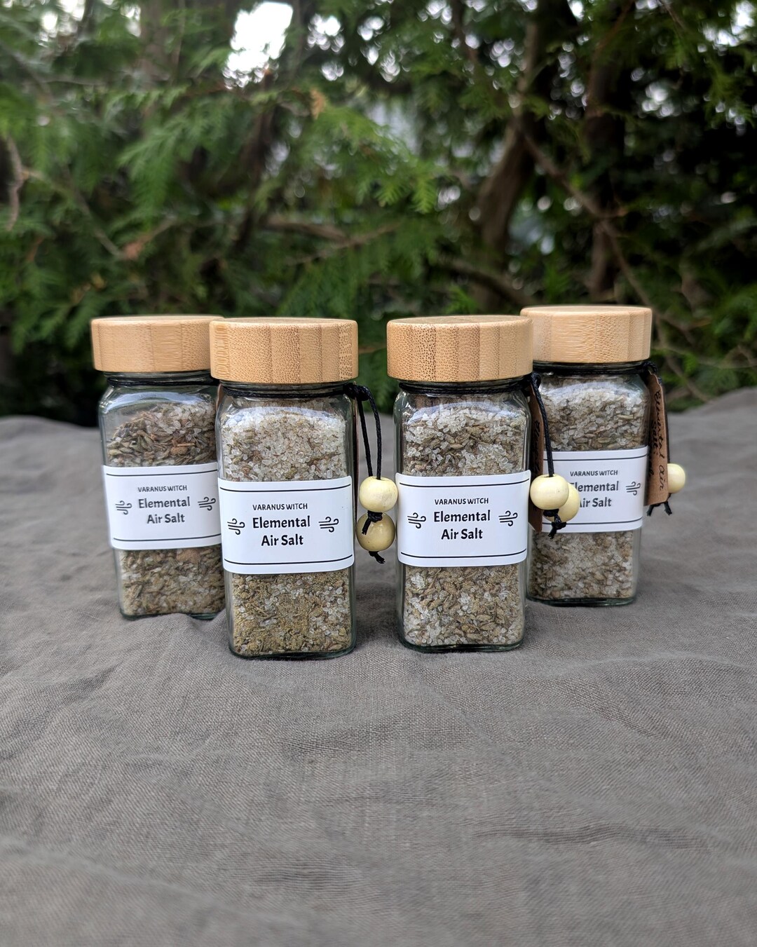 Elemental Air Ritual Salt Blend 4oz Jar | Communication Inspiration ...