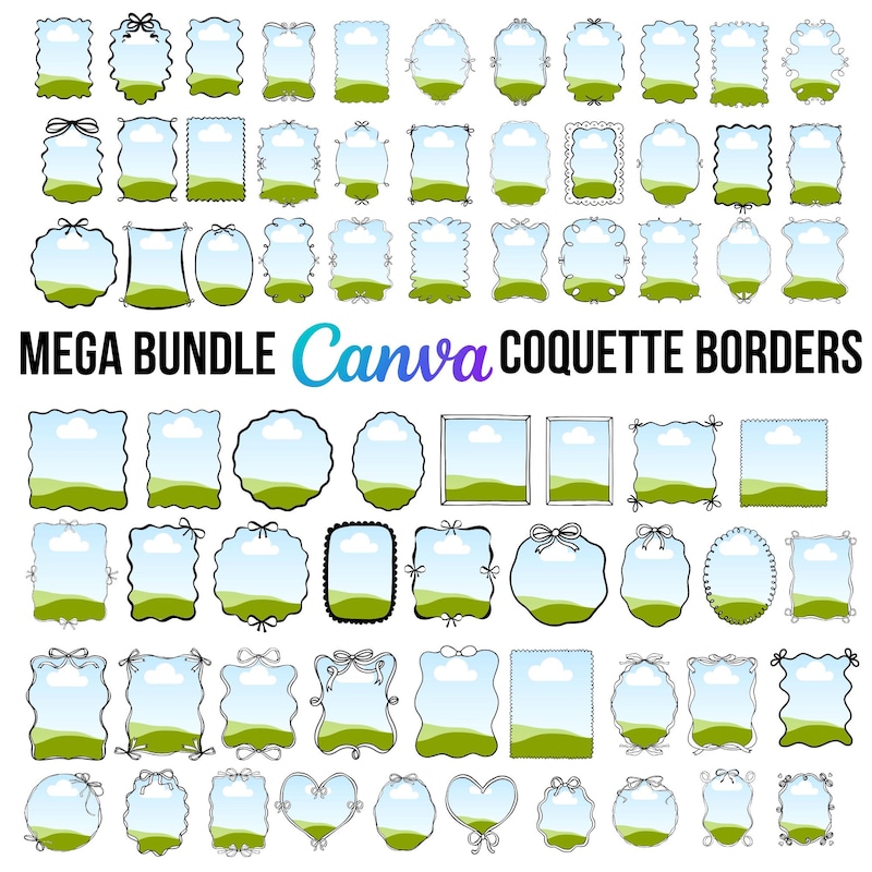 Coquette Wall Frames - Etsy