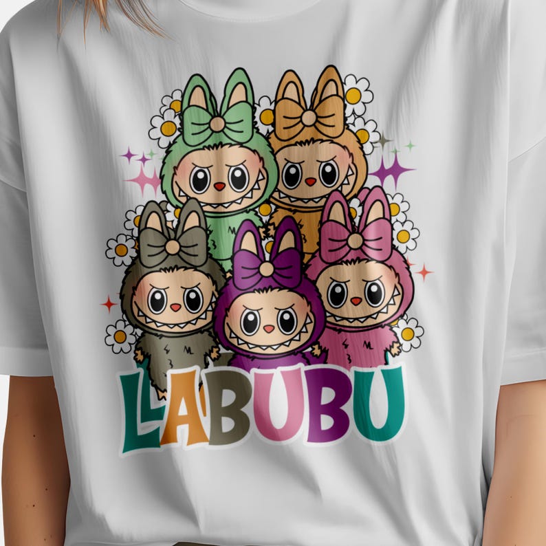 Labubu Designs SVG Bundle, Labubu Clipart, Labubu PNG, Cute Labubu ...