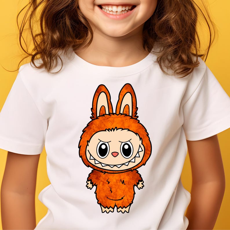 Labubu Designs Canva Template Frame, Custom Costume Themed Frame ...