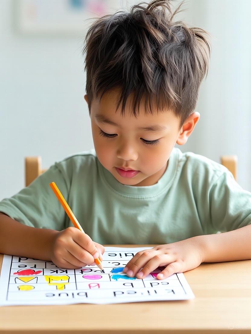Preschool Tracing Worksheets: Fine Motor Skills, Color Words (digital ...