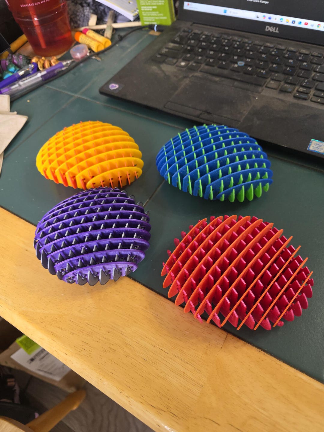 3D Printed Morph Worm Fidget - Etsy