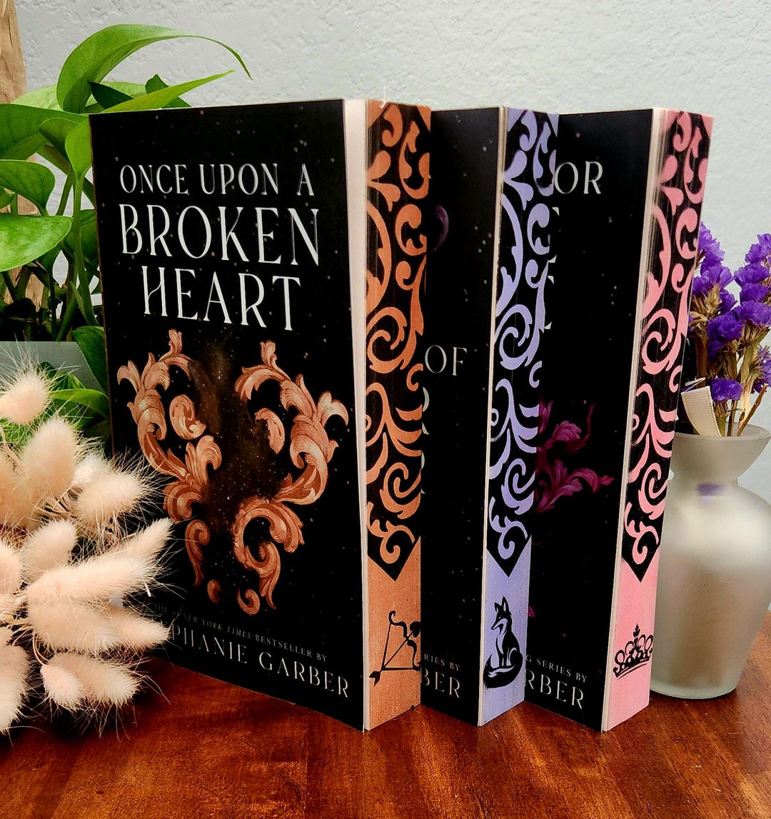 Once Upon a Broken Heart Series: Custom Sprayed Edges Paperback - Etsy