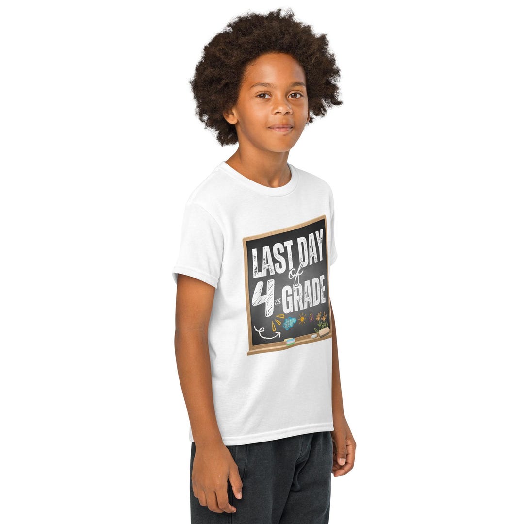 Fourth Grade Graduation, Last Day of School Kid’s Tee, Schools Out for ...