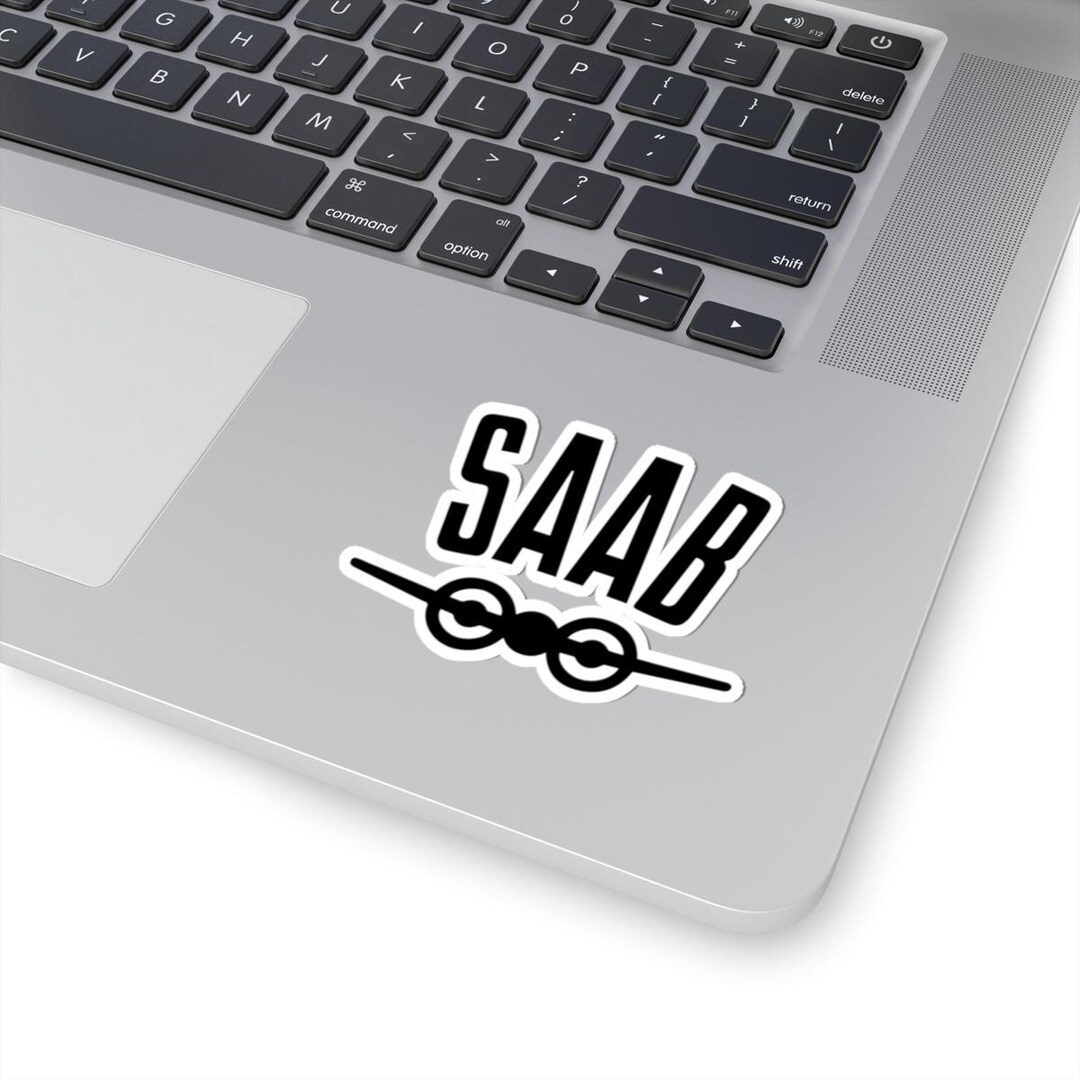 Vintage SAAB Logo Sticker | Car Enthusiast Decals, Laptop Stickers ...