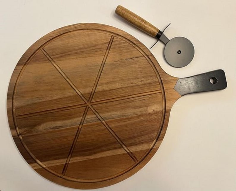 Pizza Plate Cnc Router Files –pizza Serving Tray Premium Wood Router ...