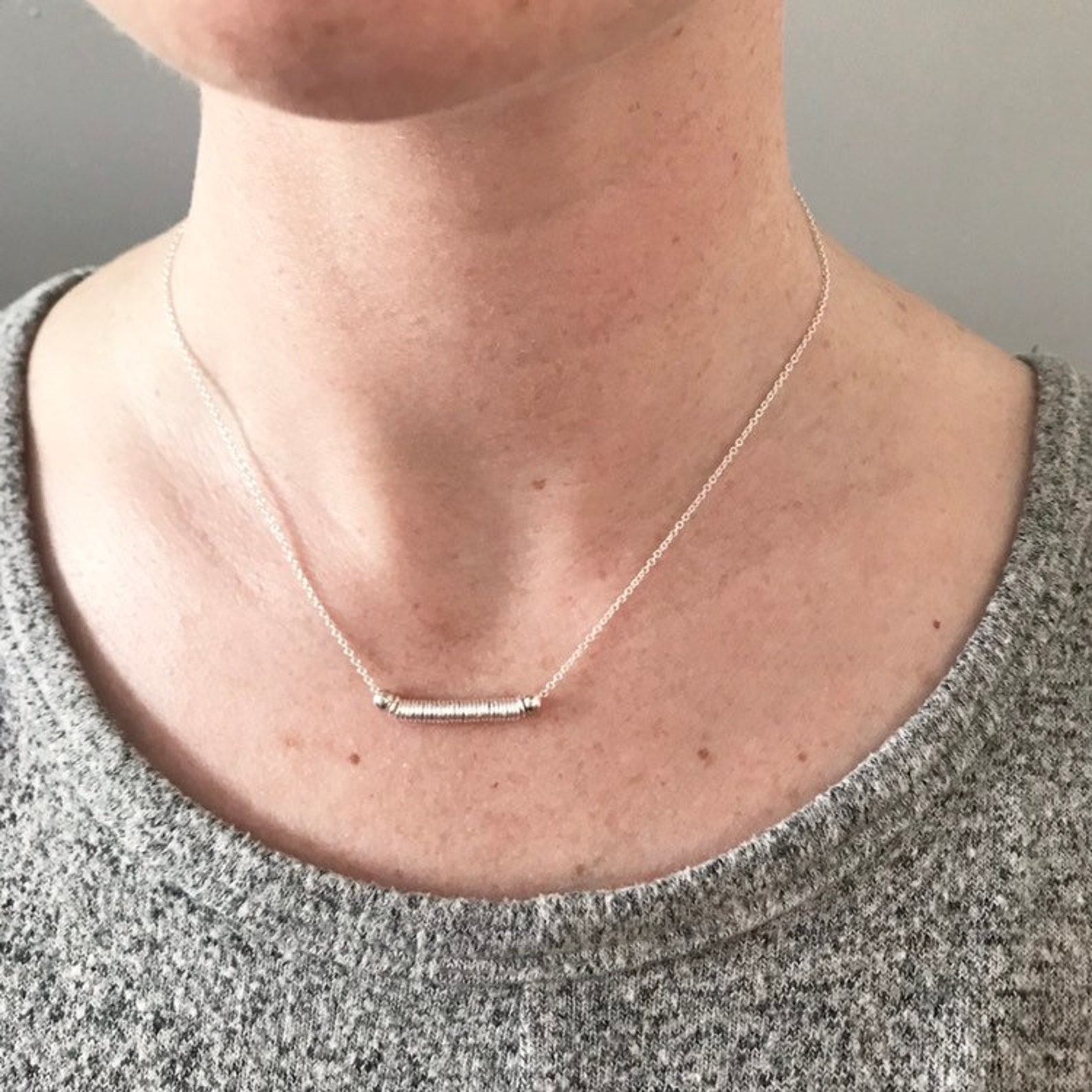 Special 21st Birthday Necklace Featuring 21 Sterling Silver Links on ...