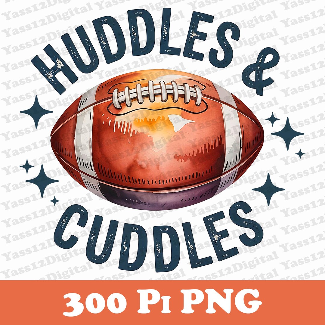 Huddles & Cuddles Football Baby PNG: Fall Design (digital Download) - Etsy