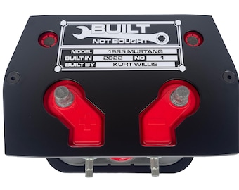 Optima Battery Tray- Billet Aluminum - "572 High Performance" - Black ...