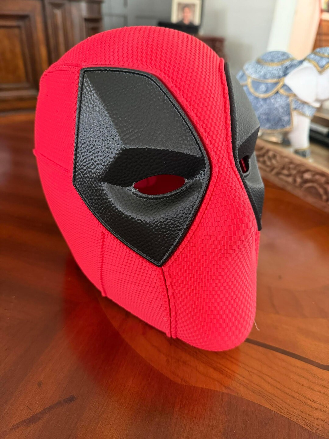 3D Printed Deadpool Mask! for Cosplay, Display, or Collectors, the Mask ...