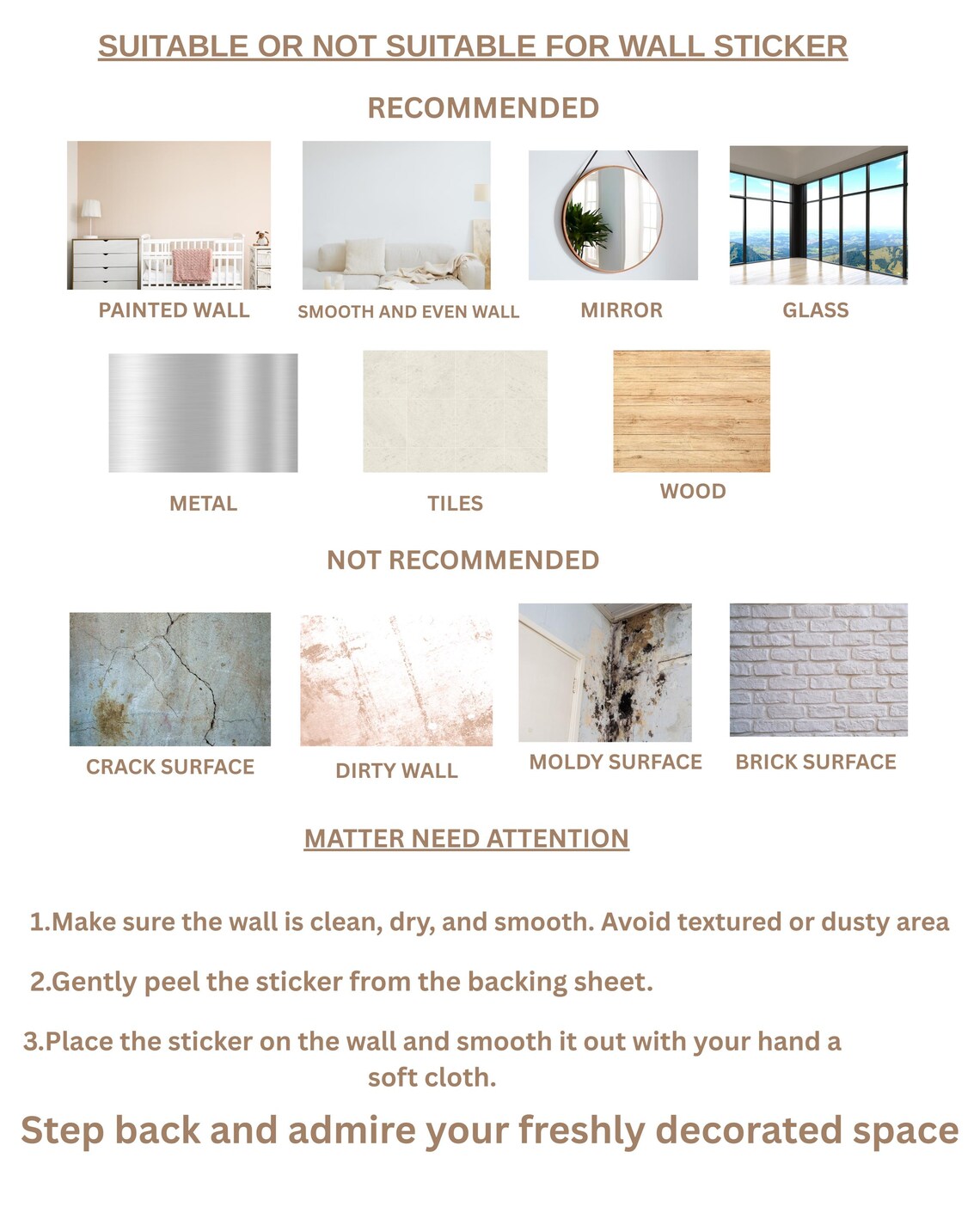 Motivational Light Bulb Wall Decals - Removable PVC Art Stickers With ...