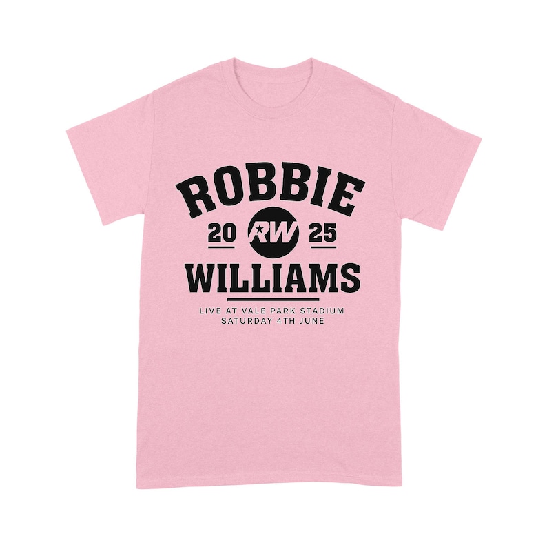 Robbie Williams Tshirt, Concert Live 2025 Tshirt, Music Concert Tshirt, Robbie Williams Fans ...