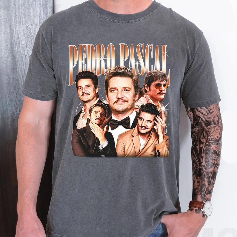 Comfort Colors Pedro Pascal Bootleg T-shirt, Pedro Pascal Fans Gift ...