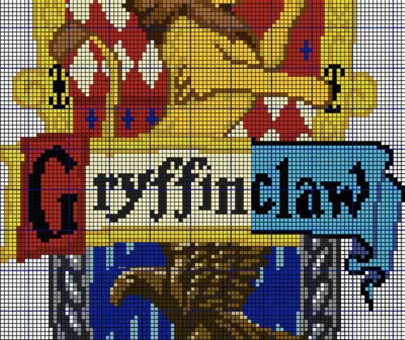 Sewing Sewing & Needlecraft Kits & How To Gryffinpuff Cross-Stitch ...