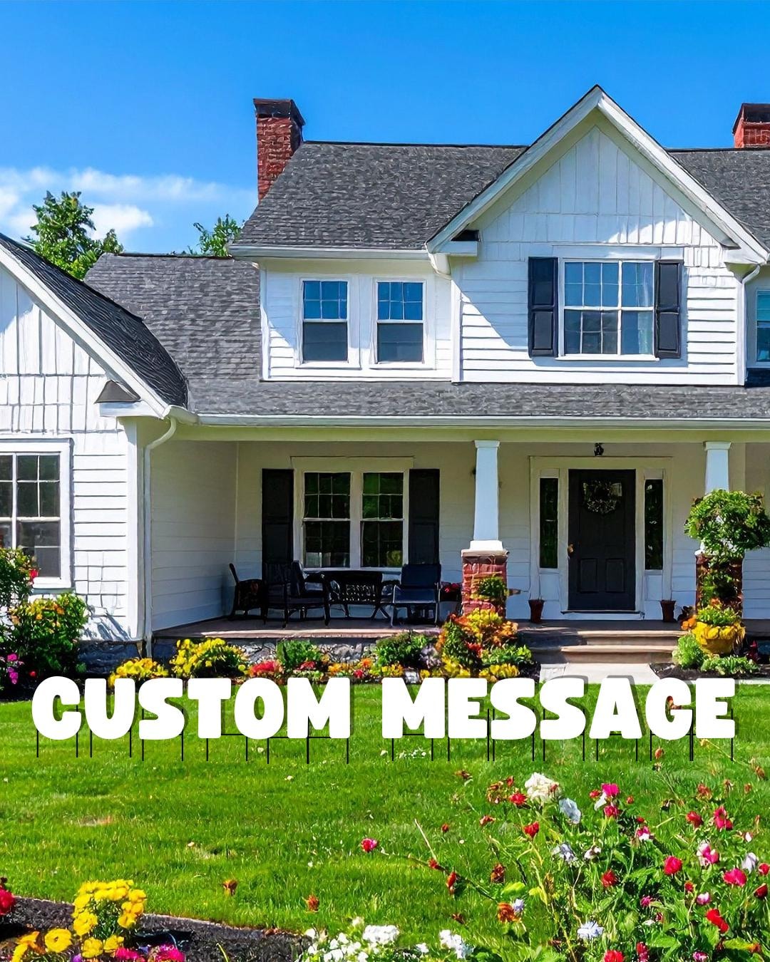 Custom Poster Board Yard Sign Letters | Celebration Lawn Display - Etsy