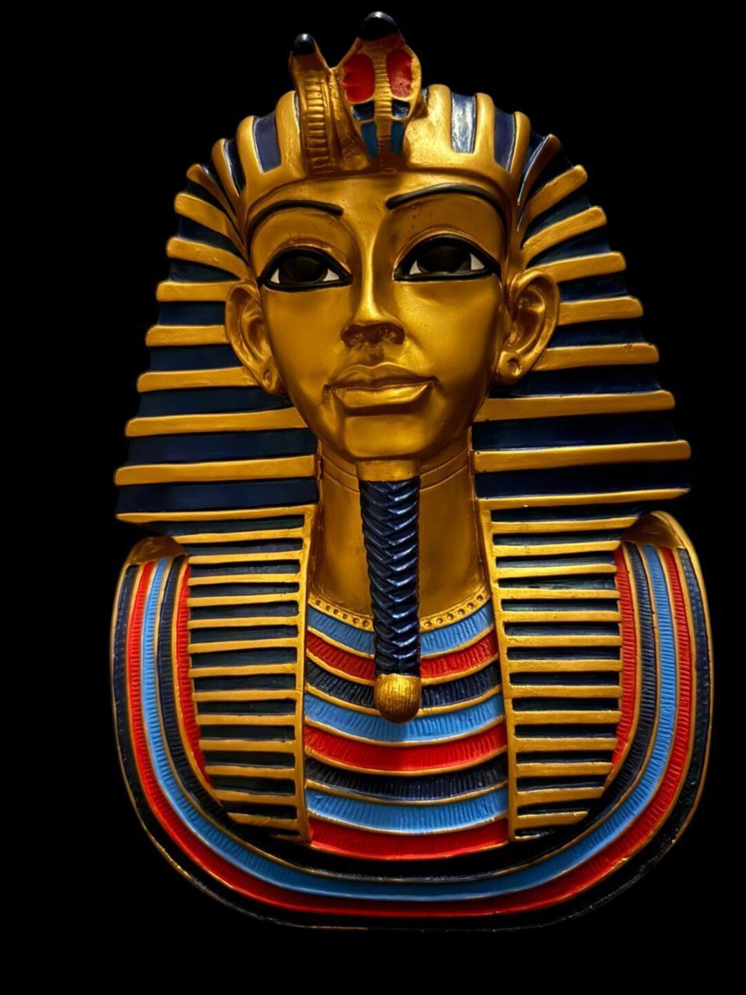 Handmade Stone King Tut Mask Replica - Egyptian Decor - Etsy