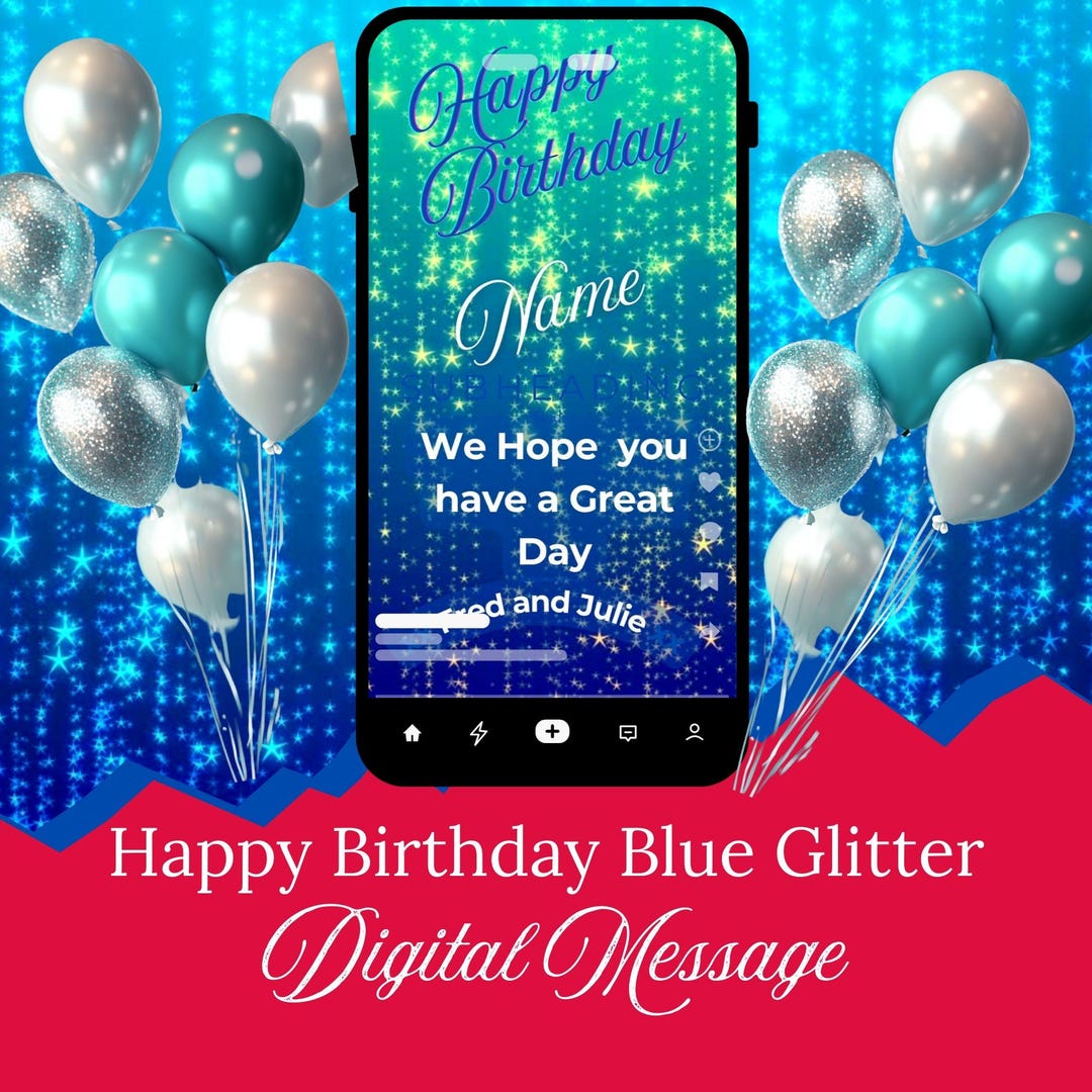 Happy Birthday Digital Video Message: Animated Birthday Greeting ...
