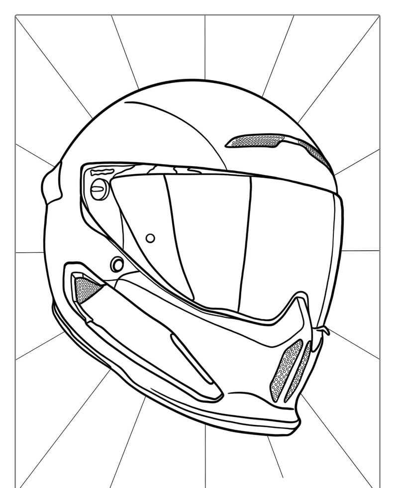 Motorcycle Coloring Pages PDF for Kids and Adults | 24 Printable Bikes ...