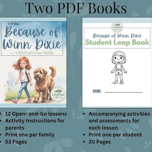 K-3rd Grade Homeschool 12-lesson Unit Study | "because of Winn-dixie ...