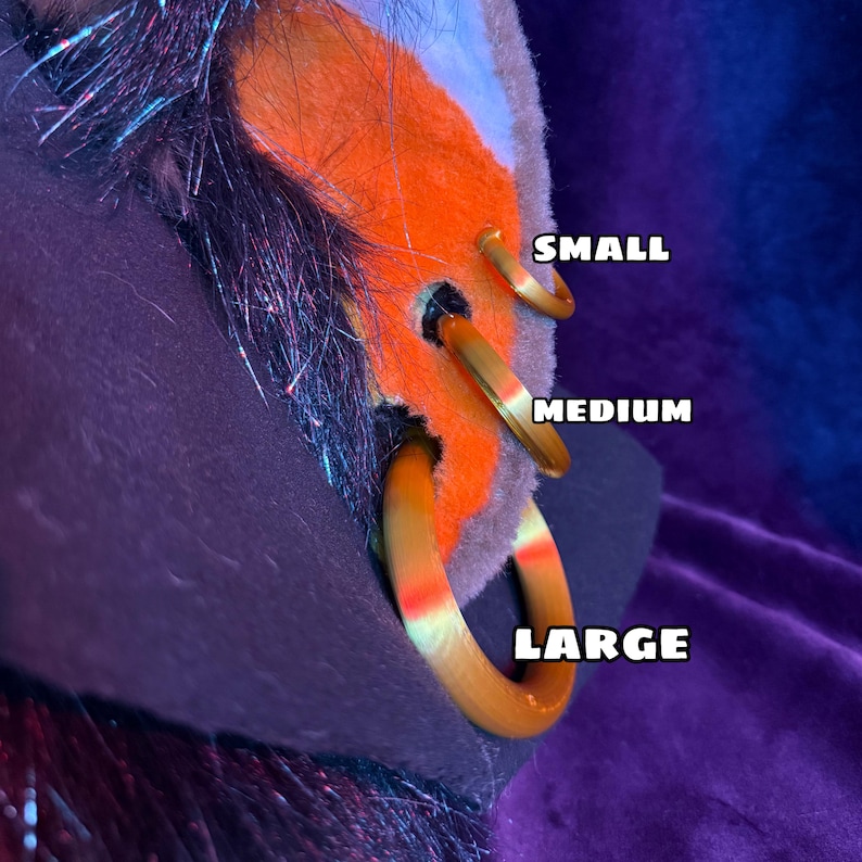 3D Printed Fursuit Piercings - Etsy