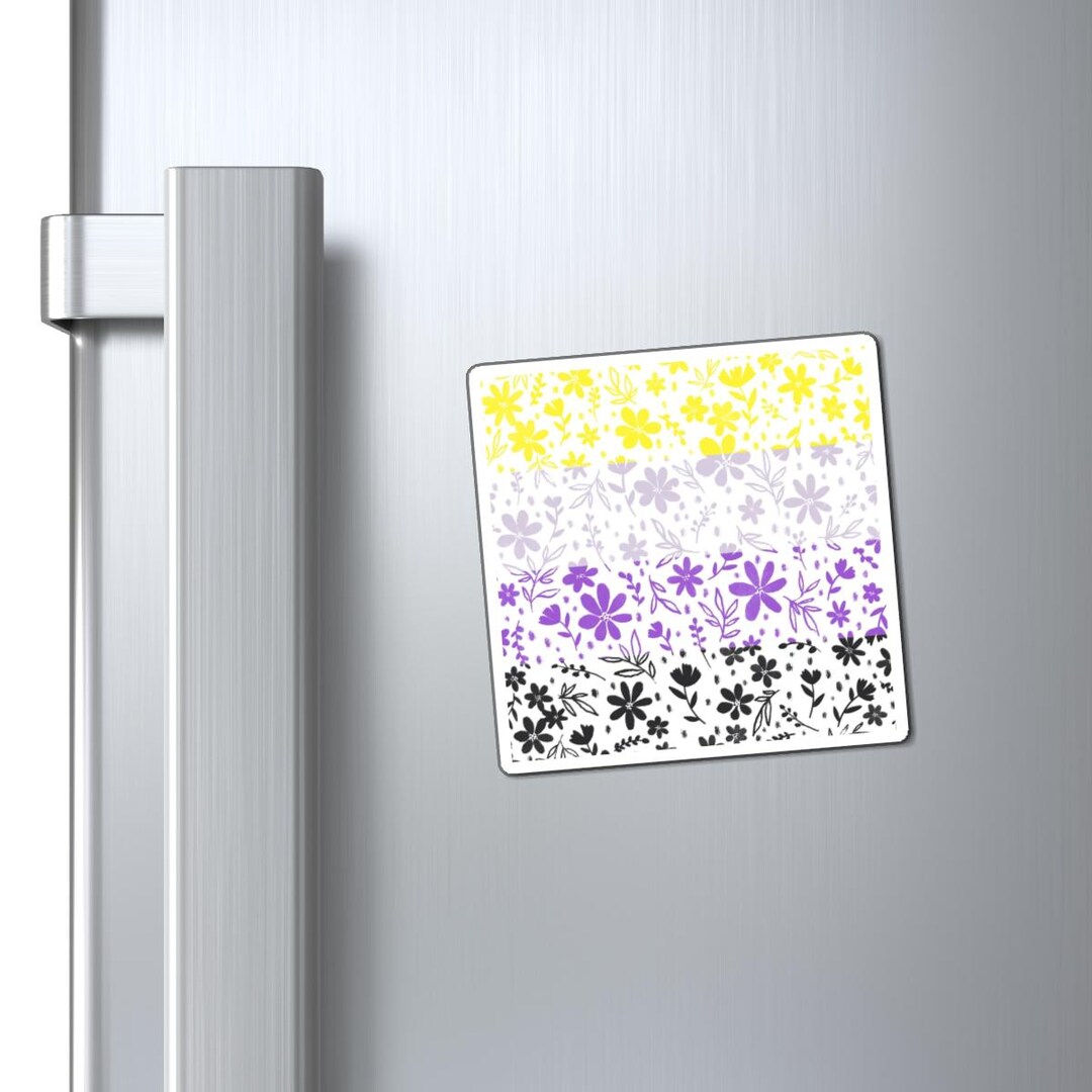 Nonbinary Pride Flag Magnet, Nonbinary Pride Magnet, Trans Pride, Trans ...