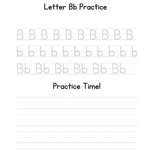 Trace & Learn Printables - Etsy