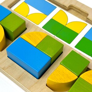 Logic Cube Puzzle and Matching Activity Set, Color Matching Game ...