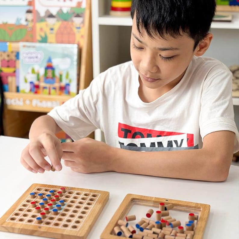 Othello Board Game, Reversi Puzzle Brain Teaser, Strategy Wooden Board ...