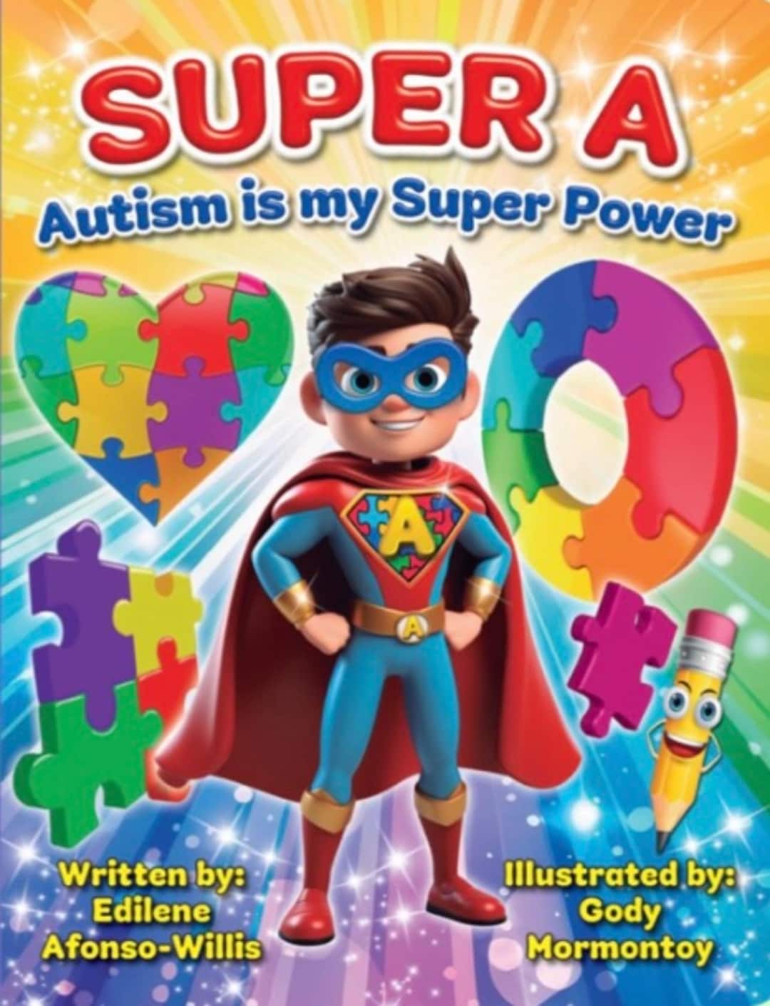 Super A Autism Coloring Book for Kids | Digital Download | Empowering ...