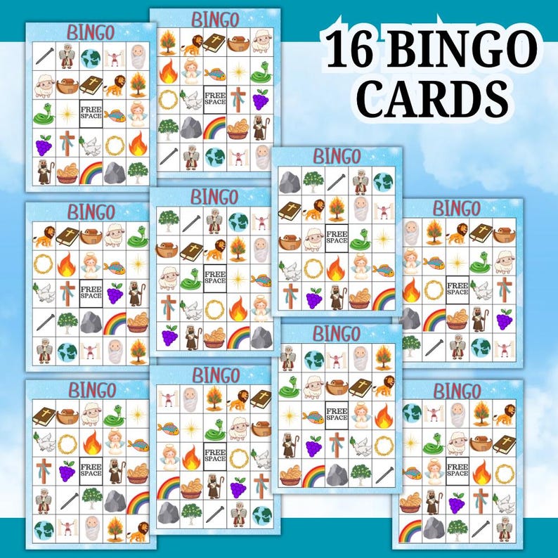 Bible Activity Pack for Kids | 35 Printable Pages | Christian Games ...