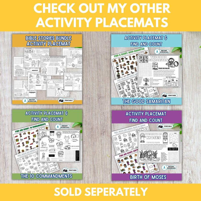 Christian Easter Activity Bundle for Kids | Palm Sunday, Last Supper ...