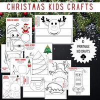 Cotton Ball Santa Craft for Kids – Easy Holiday Activity - Etsy