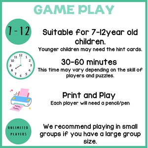Pirate Escape Room Printable for Kids Aged 7 to 12 Fun Birthday Party ...