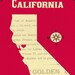 California Map Print, California Heart Print, California State Travel ...