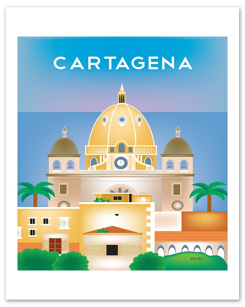 Cartagena Art, Cartagena Columbia, Cartagena Print, Cartagena Travel ...